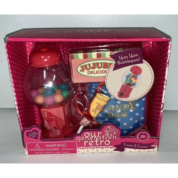 Our Generation | Toys | Our Generation Retro Treats Sweets Gumball ...